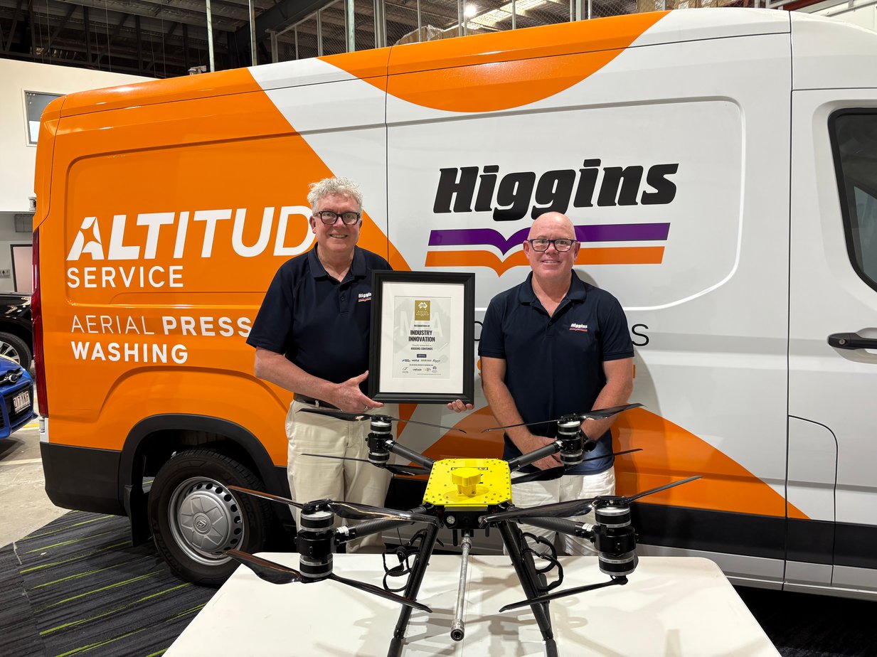 Higgins Wins QLD Master Painters Award for Innovation